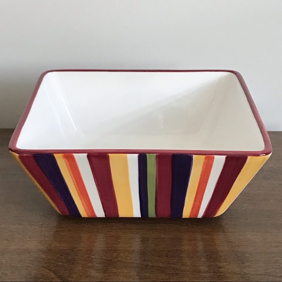 Pampered Chef | Dining | Pampered Chef Simple Additions Striped Medium ...